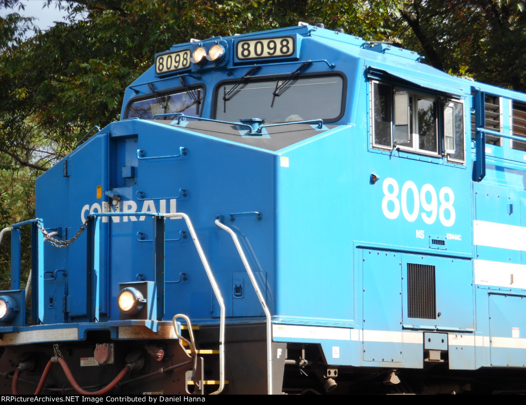 Conrail blue on the NS Memphis West District!